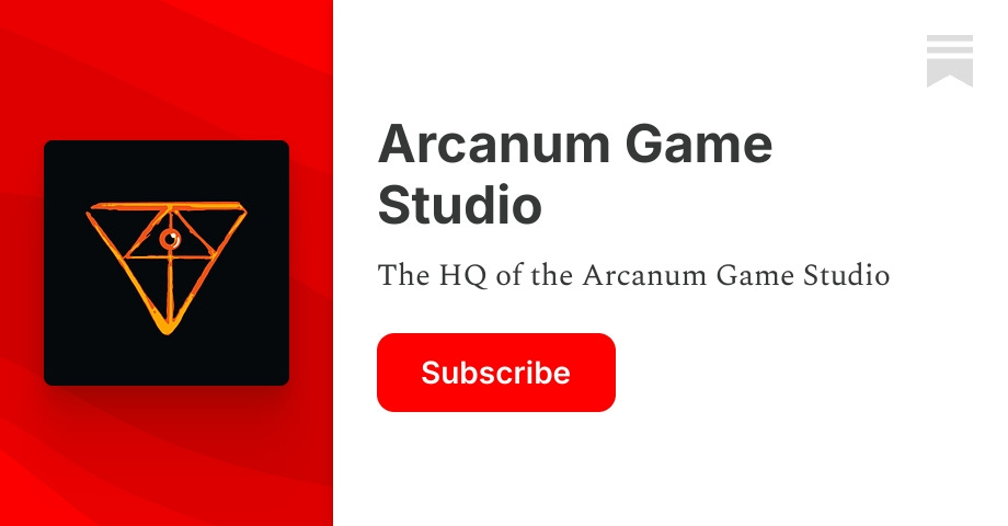 Arcanum Game Studio | Jack Arcanum | Substack