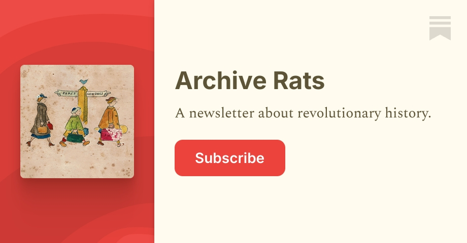 Archive Rats | Maurice J. Casey | Substack