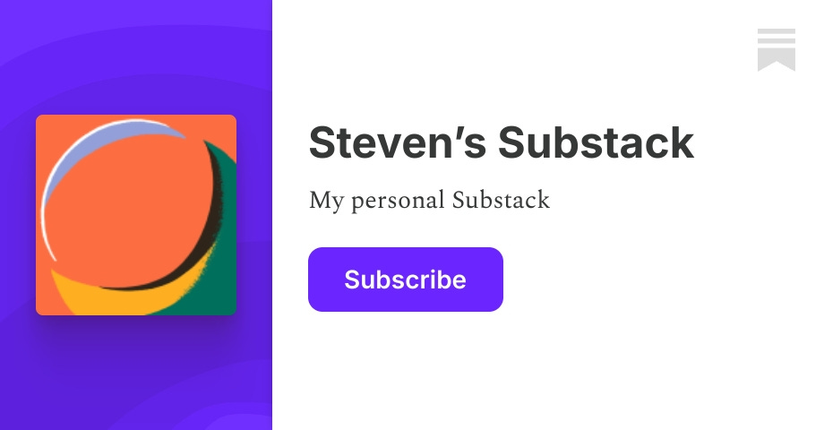 Steven’s Substack | Steven Reid Arey | Substack