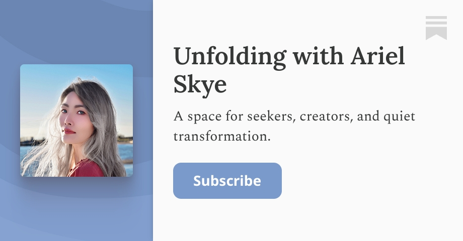 Elevate with Ariel Skye | Substack