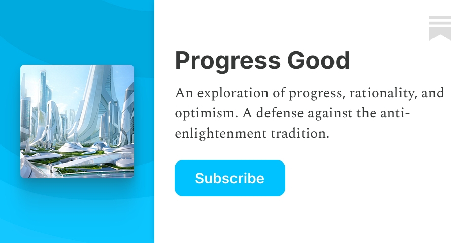 Progress Good | Arjun Khemani | Substack