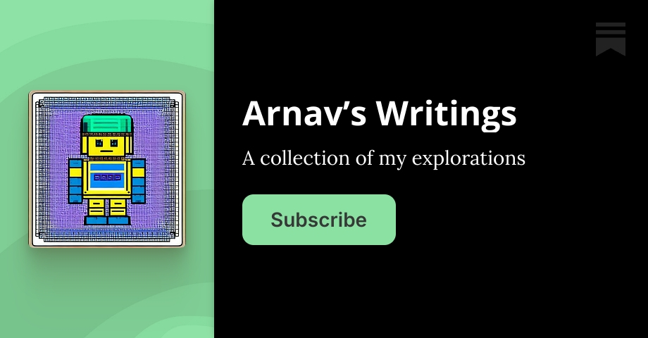 Arnav’s Writings | Arnav Pagidyala | Substack