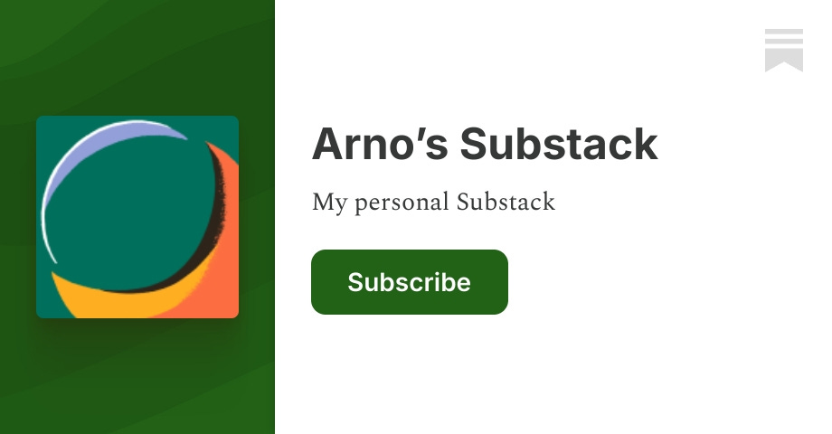 Arno’s Substack | Substack