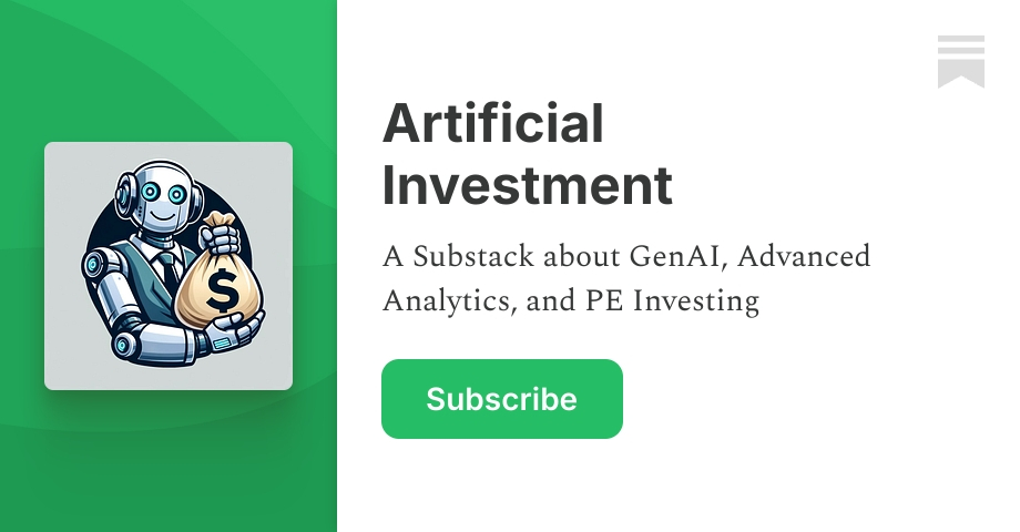 Artificial Investment | Richard Lichtenstein | Substack
