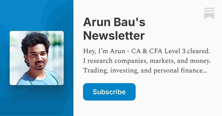 Arun Bau's Newsletter | Substack