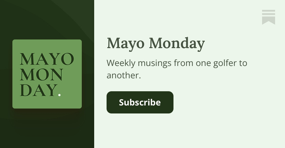 A Golf Story | Ashley Mayo | Substack