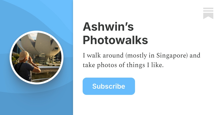 Ashwin’s Photowalks | Ashwin Narayan | Substack