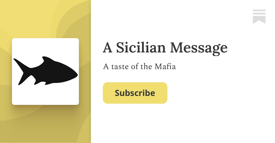 A Sicilian Message | Ben Sangster | Substack