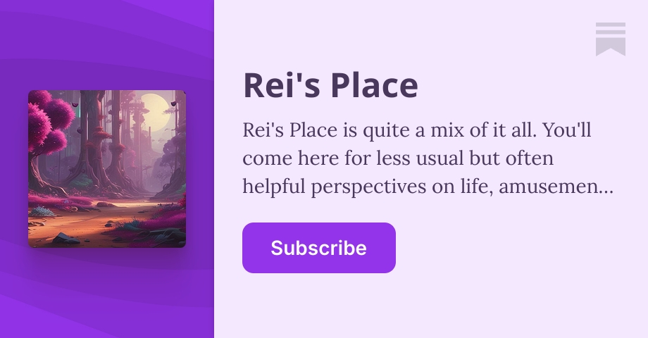 Rei's Place | Rae | Substack