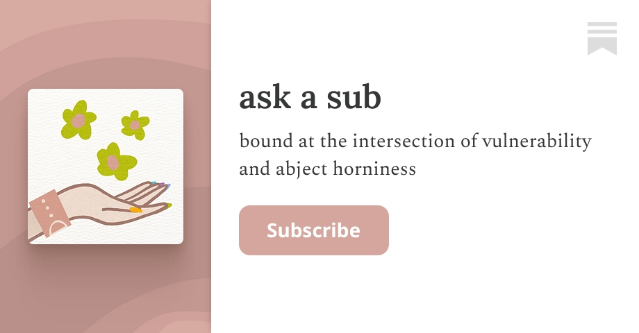 ask a sub | Lina Dune | Substack