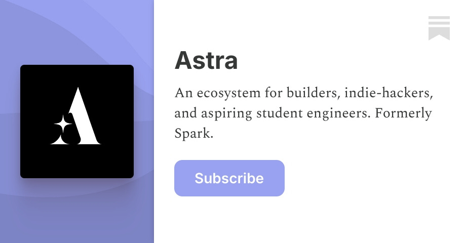 Astra | Jay Shankarpure | Substack
