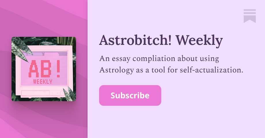 Astrobitch! Weekly | Ameerah Sanders | Substack