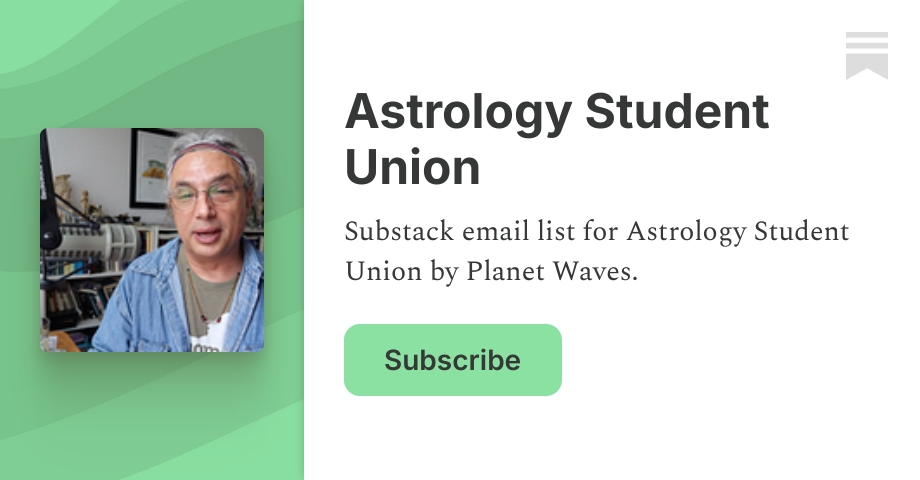 Astrology Student Union | Eric F Coppolino | Substack