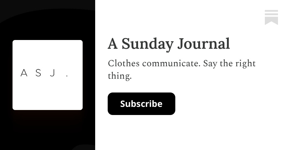 A Sunday Journal | Jesica Elise | Substack