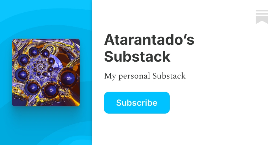 Adrift - Atarantado’s Substack