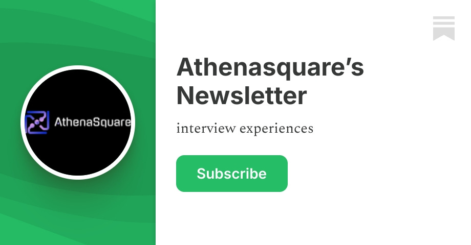 Athenasquare’s Newsletter | Substack
