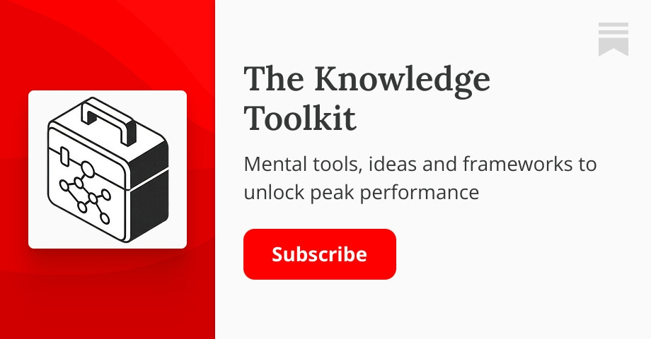 The Knowledge Toolkit | Atman | Substack