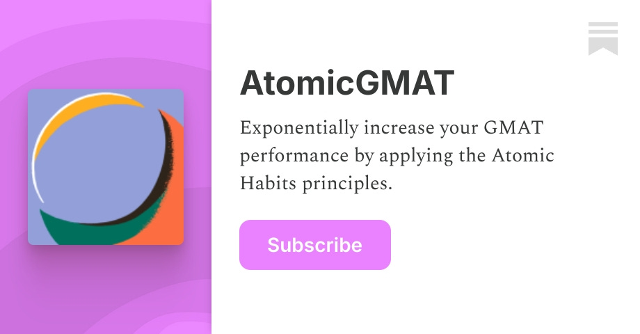 AtomicGMAT | Saurabh Mithal | Substack