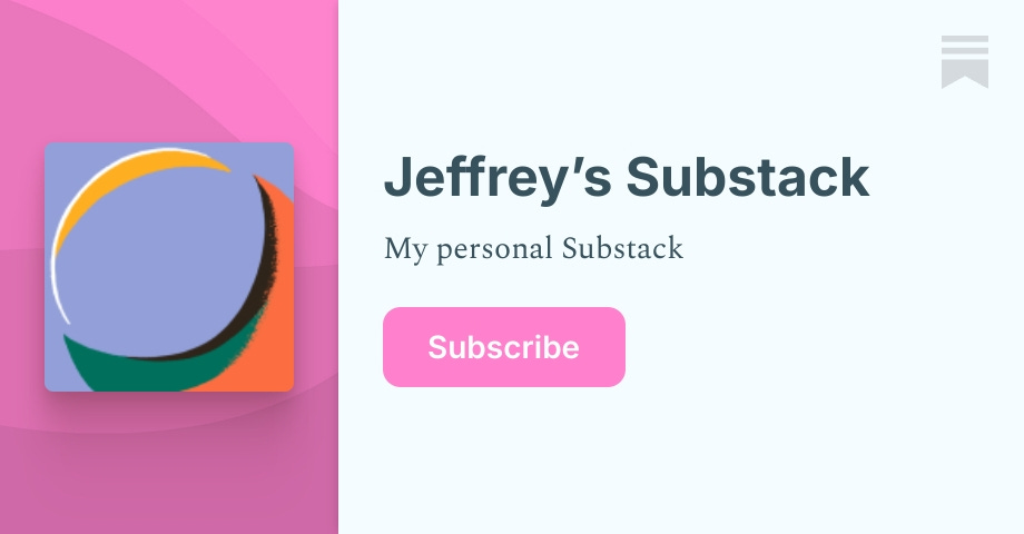 Welcome to Jeffrey Goldstein's Substack