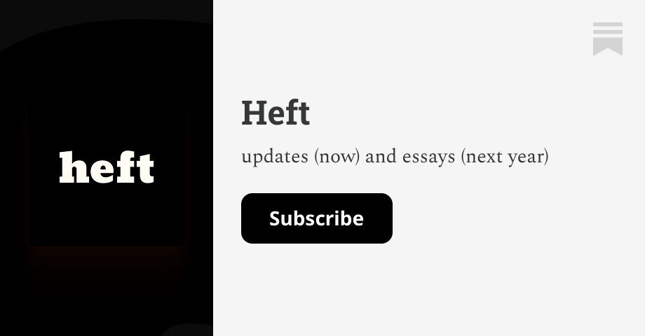 Heft | Aubrey Gordon | Substack