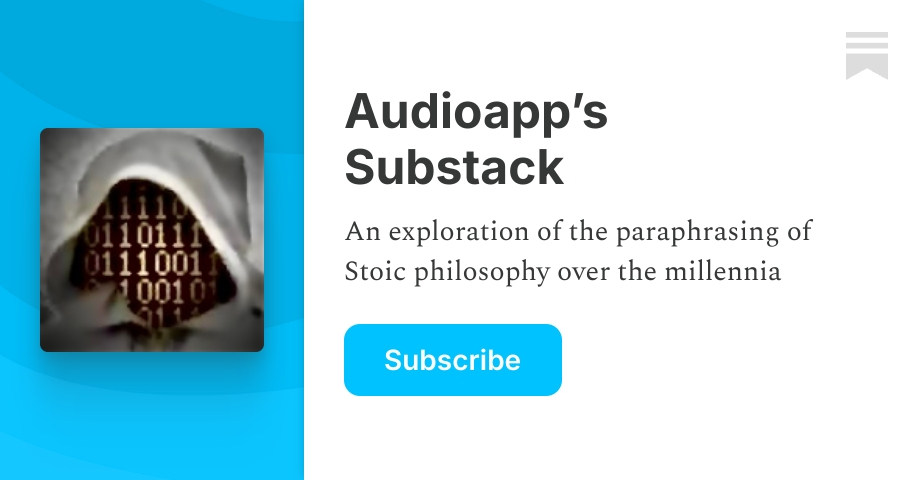 Mind over matter - by Audioapps - Audioapp’s Substack