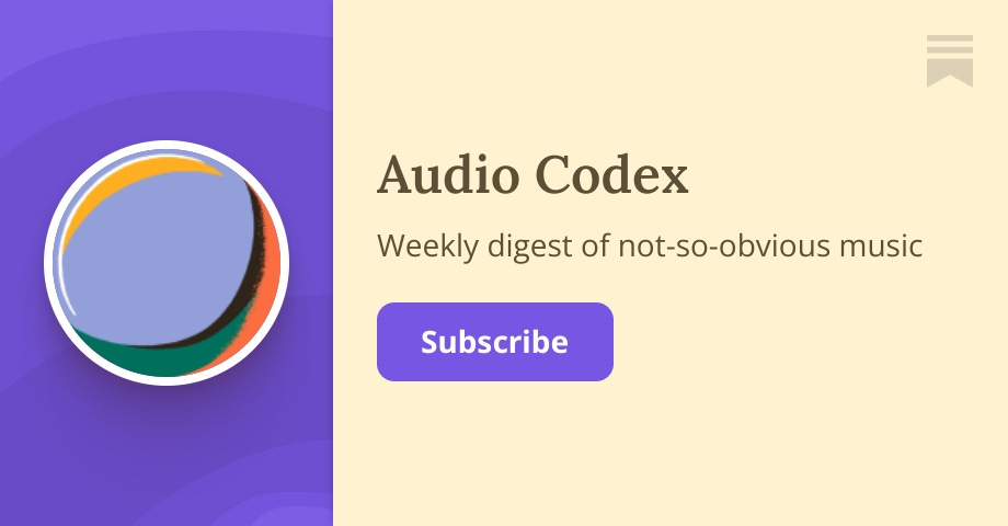 Audio Codex | Substack