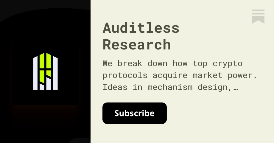 Auditless Research | Peteris Erins | Substack