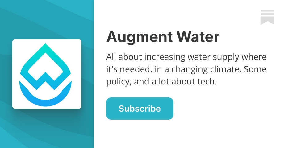Augment Water | Substack