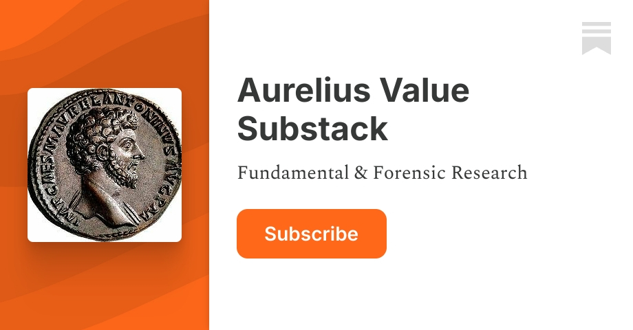 Aurelius Value Substack | Substack
