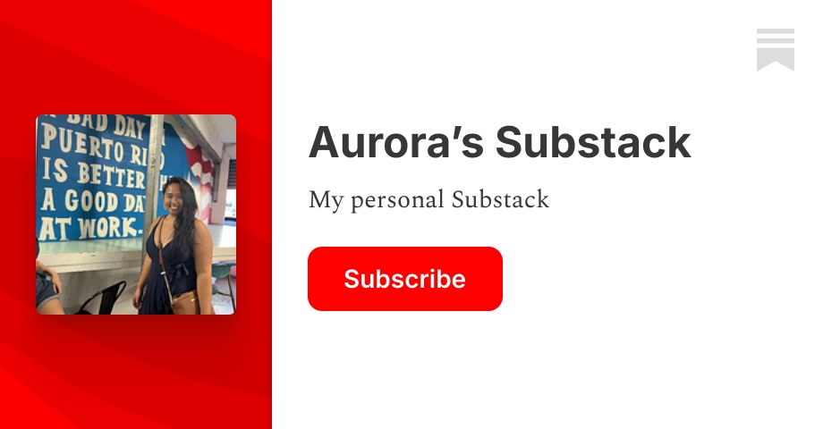 Aurora’s Substack | Aurora Lucas | Substack
