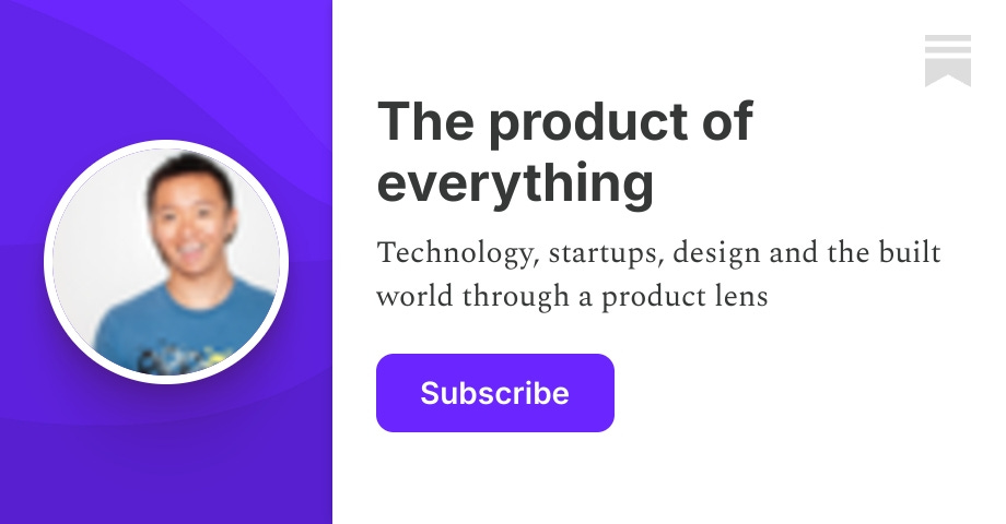 The product of everything | Austin | Substack