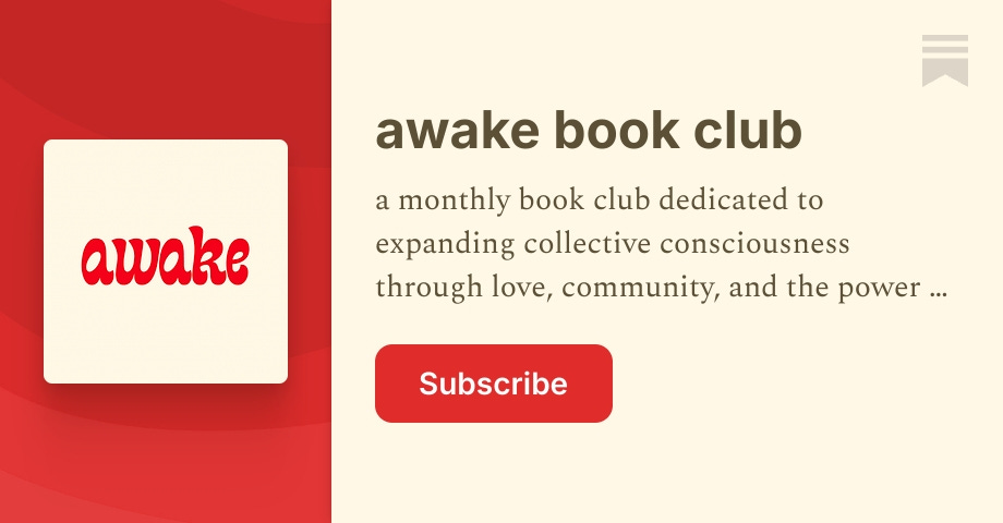 awake book club | cat lantigua | Substack
