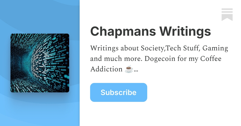 Chapmans Writings | Alexander Chapman | Substack