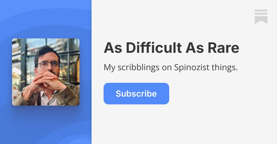 As Difficult As Rare | Alexander Douglas | Substack