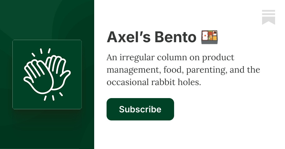 Axel’s Bento 🍱 | Axel Sooriah | Substack