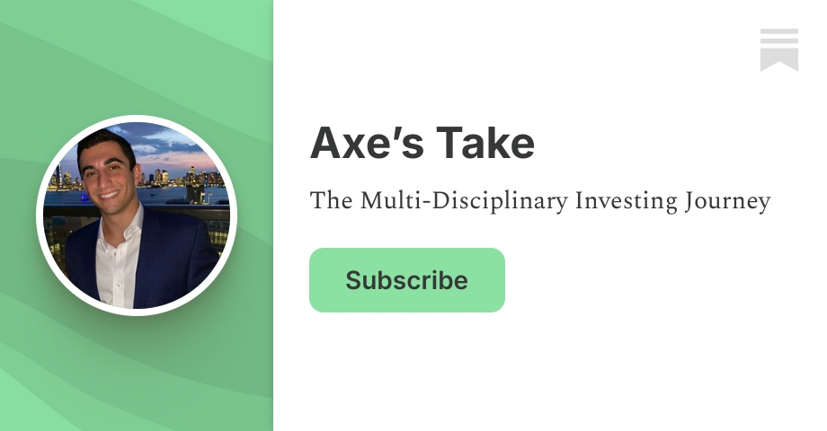 Lessons of Legacy - by Evan Axelrod - Axe’s Take