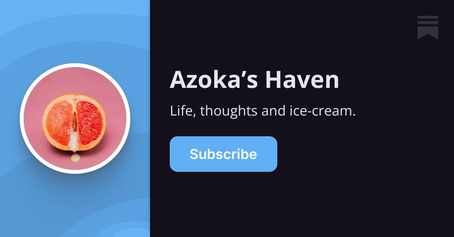 Azoka’s Haven | Substack