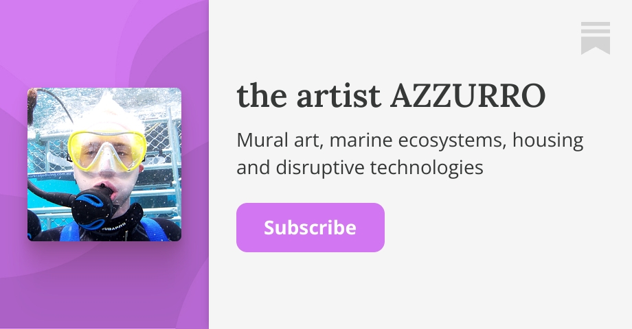 the artist AZZURRO | Substack