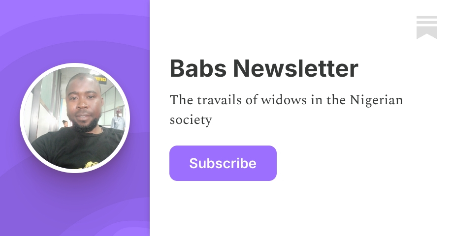Babs Newsletter | Babatunde | Substack
