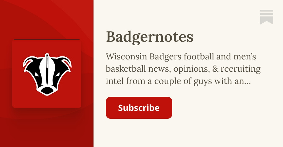 Badgernotes | Dillon Graff | Substack