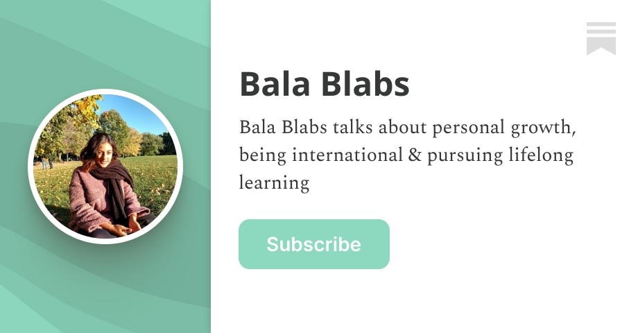 Empiring my state of mind - by Ananya Bala - Bala Blabs