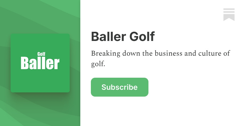 Baller Golf | David Skilling | Substack