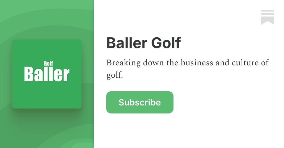 Baller Golf | David Skilling | Substack