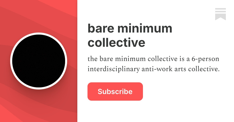 About Bare Minimum Collective about-bare-minimum-collective