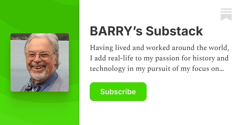 BARRY’s Substack | BARRY GANDER | Substack