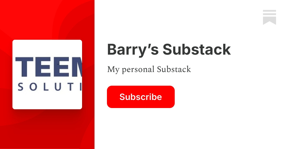 Barry’s Substack | Barry Johnston | Substack