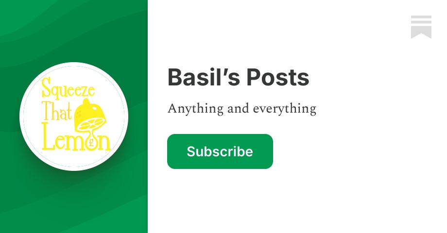Basil’s Posts | Basil Bahrani | Substack