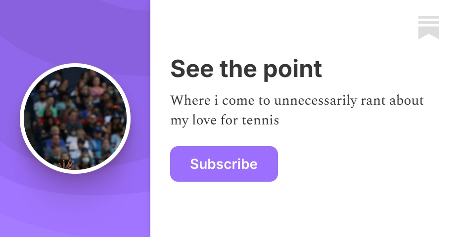 See the point | BB | Substack