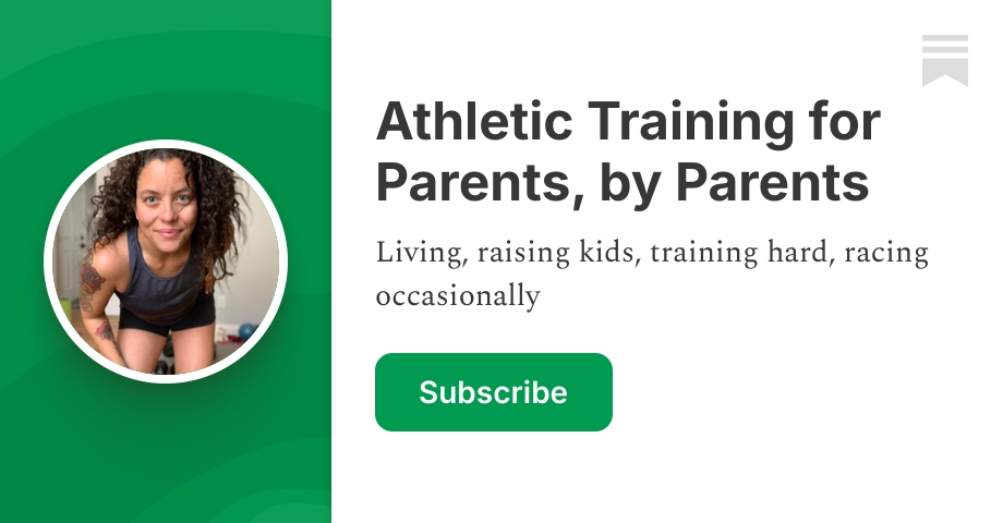 Athletic Training for Parents, by Parents | BeachMama | Substack