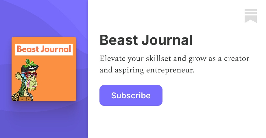 Beast Journal | beast.eth | Substack